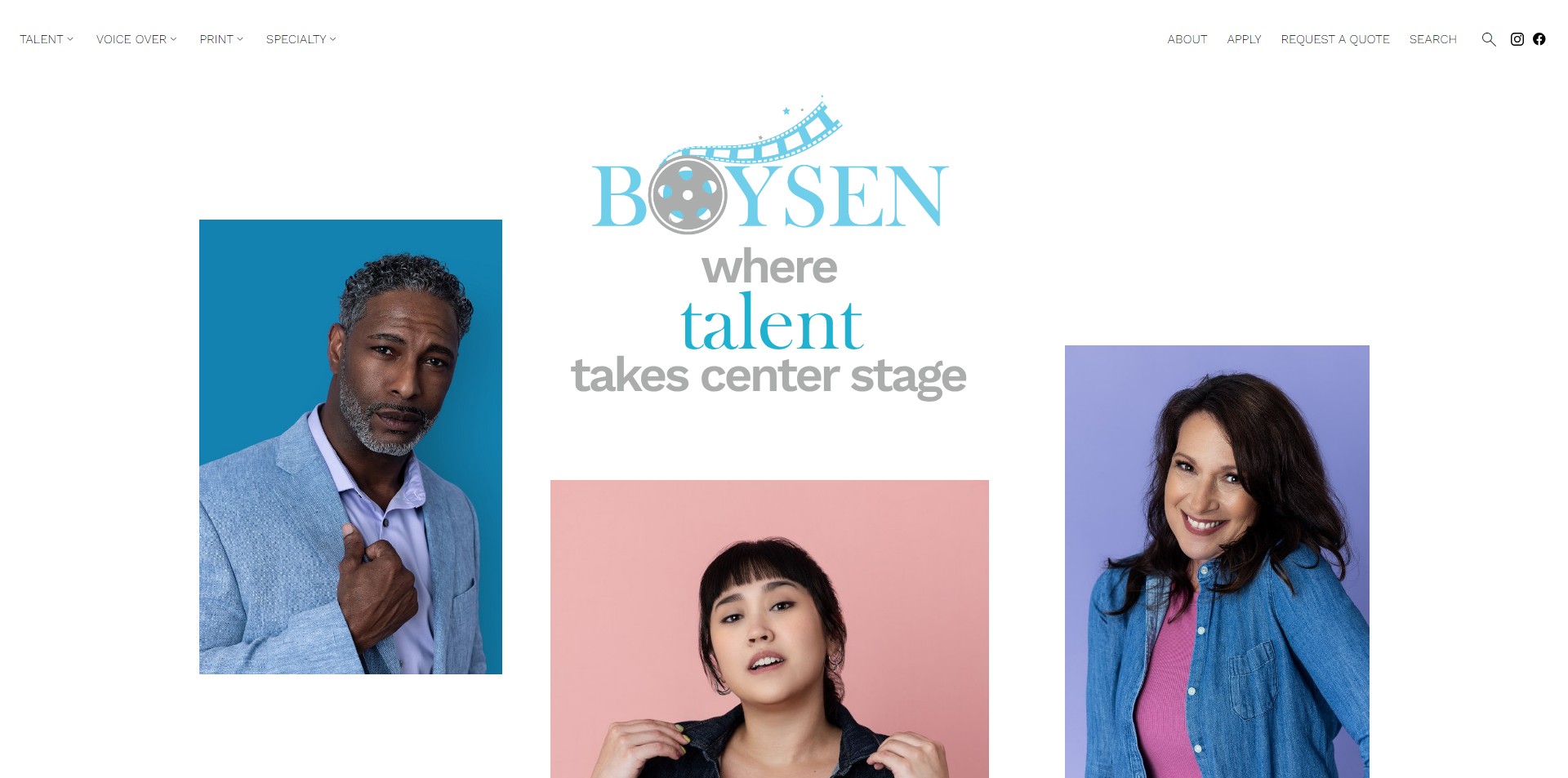 Men in Print - Boysen Talent